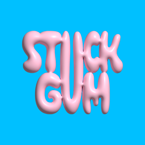stuck gum